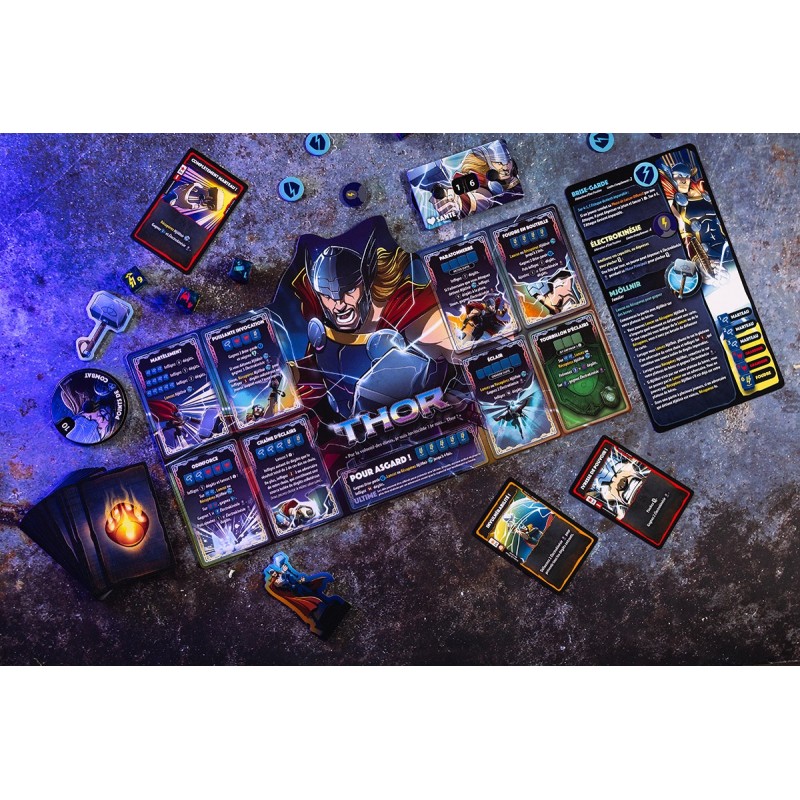 Marvel Dice Throne - Scarlet Witch, Thor, Loki, Spider-Man - Lucky Duck ...