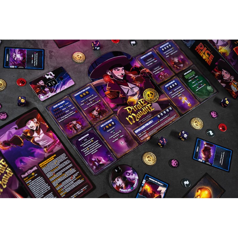 Dice Throne Saison 2 – Pirate Maudite vs Artificier
