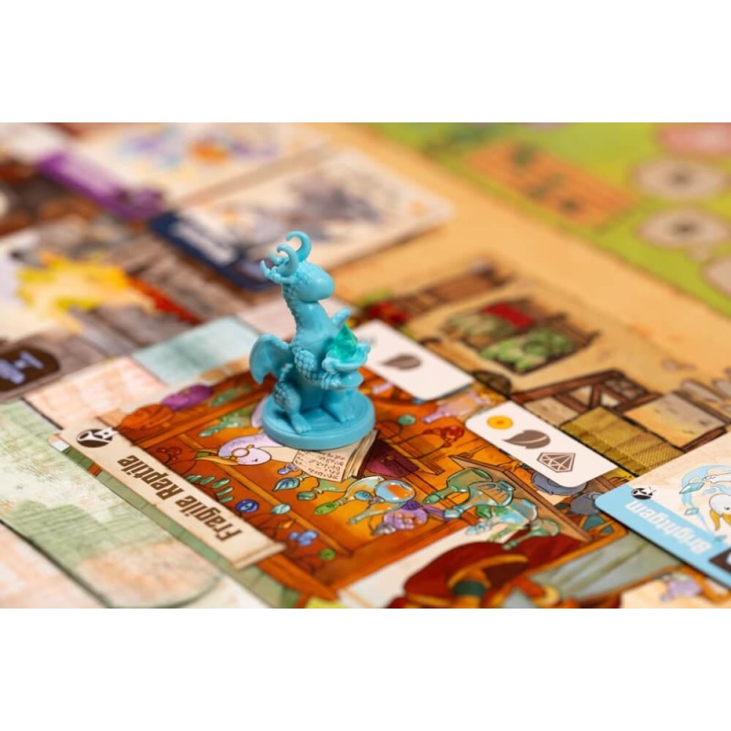 Dragon miniatures upgrade for Flamecraft - Season 2 - Lucky Duck Games