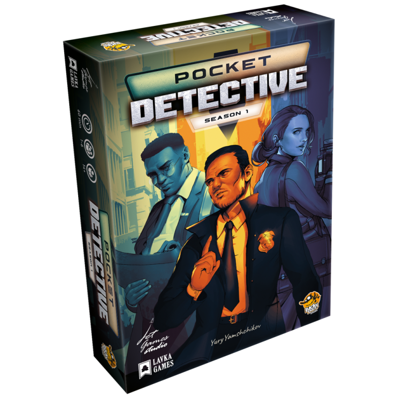 Pocket Detective - board games - Lucky Duck Games