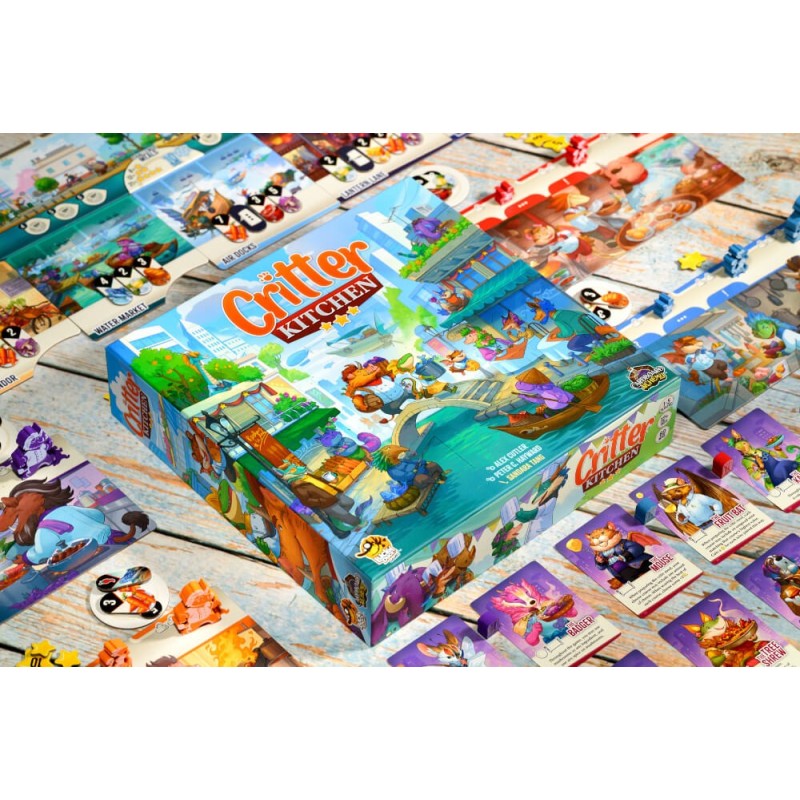Critter Kitchen - board game - Lucky Duck Games