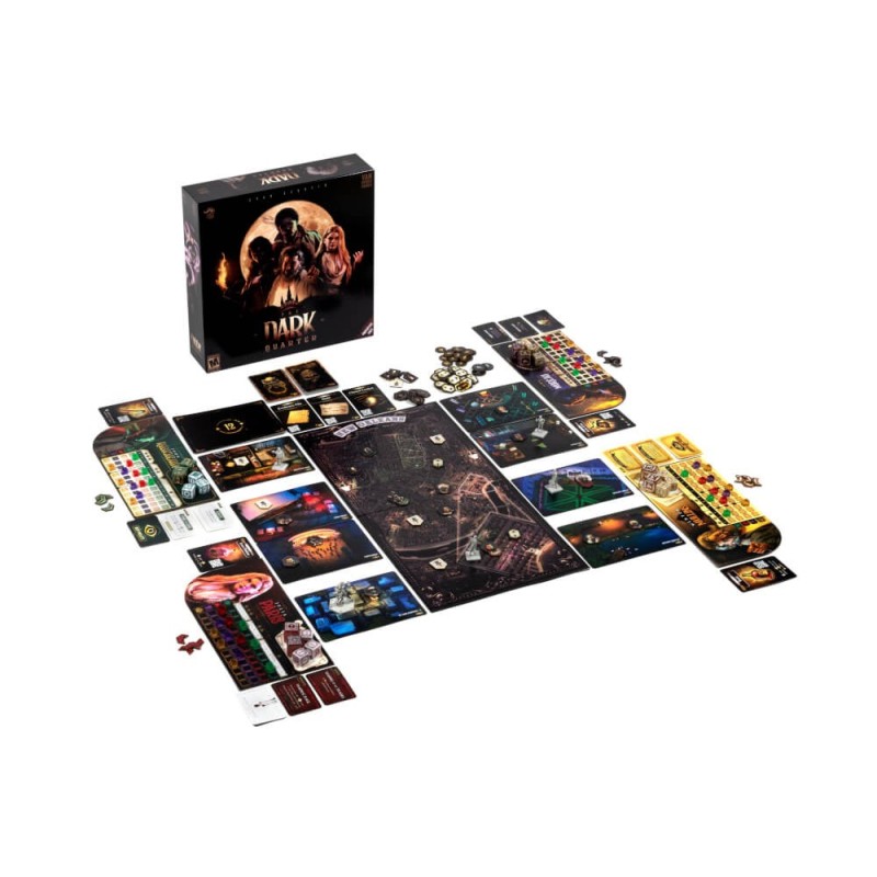 The Dark Quarter - board game - Lucky Duck Games